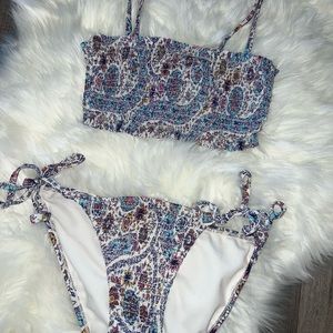 Xhilaration | Swim | Xhilaration Cottagecore Smocked Bikini Set | Poshmark